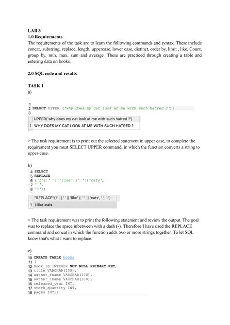 Lab 3 Lab 3 Lab 3 1 Requirements The Requirements Of The Task Are