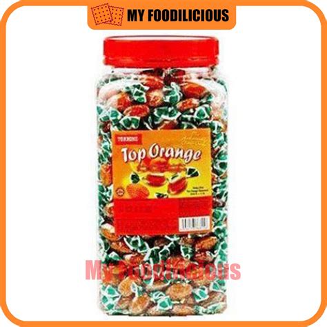 Torrone Candy Jar 600pcs Orange Barley Mints Choco Mint Butter Mint Sweet Candy Party Birthday