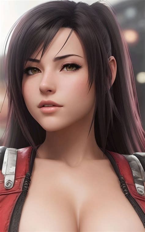 Tifa Lockhart Inspired Portrait By Jaydiconart On Deviantart