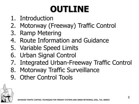 Ppt Advanced Traffic Control Techniques For Freeway Systems And