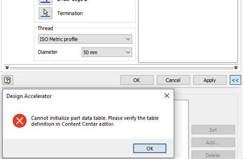 Bolted Connection Missing Parts Inventor 2021 Autodesk Community