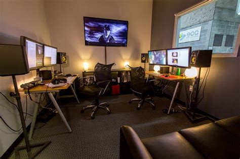 David Wappel And Dale Harpers Suite Editing Suite Home Office Setup Office Interior Design