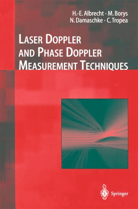 Laser Doppler And Phase Doppler Measurement Techniques Premiumjs Store