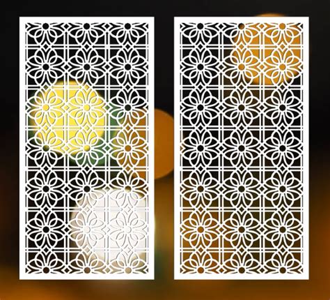Design Pattern Panel Screen 3d Model Vector Files