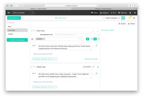 slot filling wingbot chatbot framework documentation