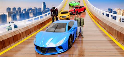 impossible road mega ramp car stunt sellunitysourcecode