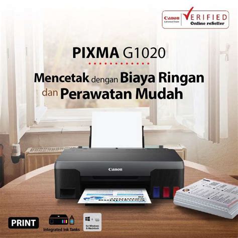 Jual PRINTER CANON PIXMA G Ink Tank System Garansi Resmi Di Seller Aizza Computer Kab