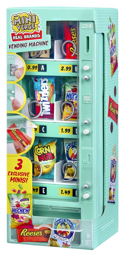 Mgas Miniverse Real Brands Vending Machine