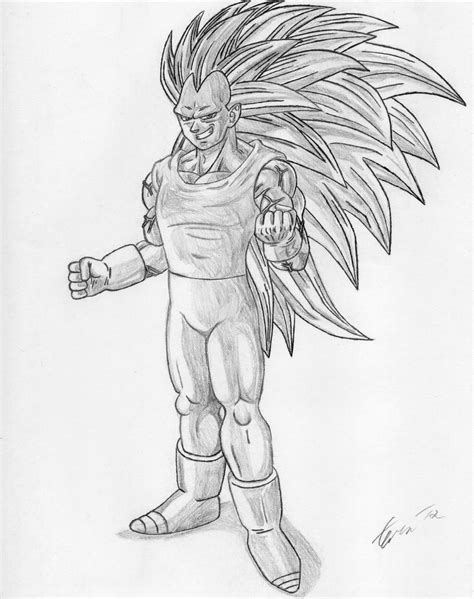 Super Saiyan Vegeta By INFJArt On DeviantArt