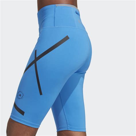 Adidas Adidas By Stella Mccartney Truepace Cycling Shorts Blue