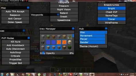 Huzuni Minecraft 1 8 Hacked Client Pilotnw