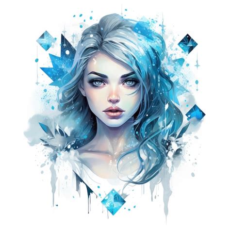 Premium Photo Tshirt Design Vector Art Fantasy Art Watercolor Effect