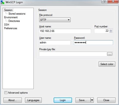 Winscp Ligowave Knowledge Base