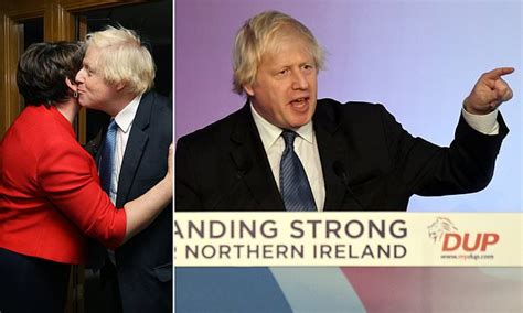 Boris Arrives At Dup Conference As He Prepares To Savage Theresa Mays