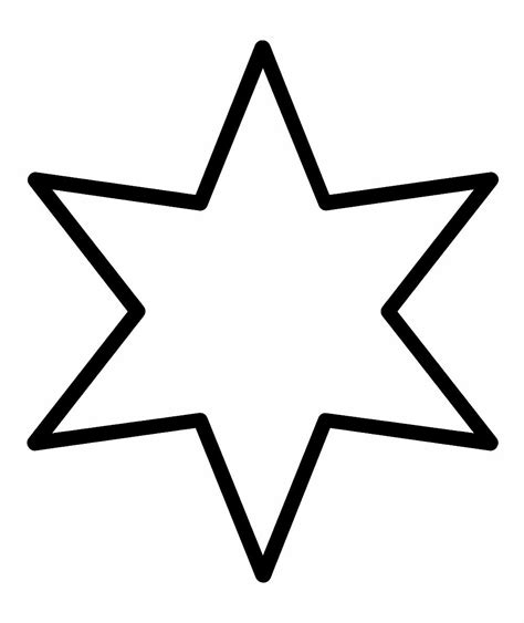Moldes De Estrela Para Imprimir Bora Colorir