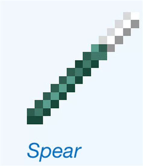 Spear 1 19 Minecraft Texture Pack
