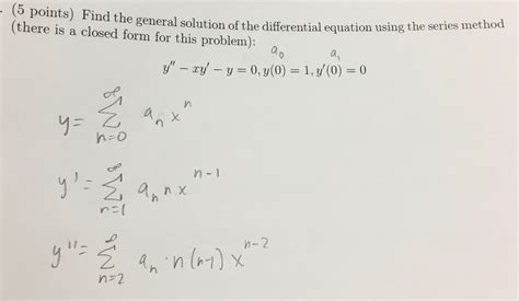 Solved The General Solution Of The Differential Equation Chegg Com