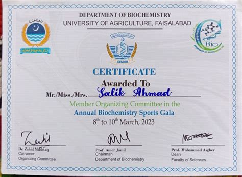 salik ahmad on linkedin member organizing commette at sports gala 2023