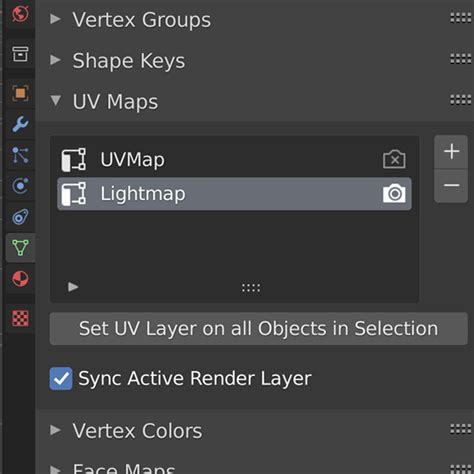 Python How To Switch Between UV Maps On Multiple Objects Blender Stack Exchange