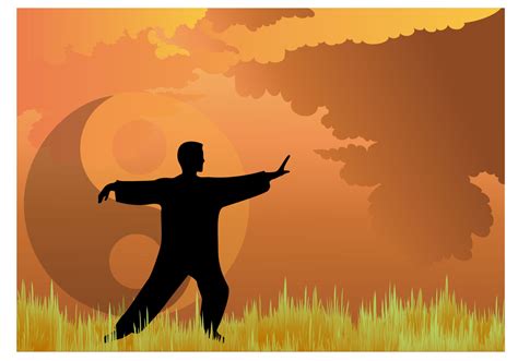 Tai Chi Vector 103963 Vector Art At Vecteezy