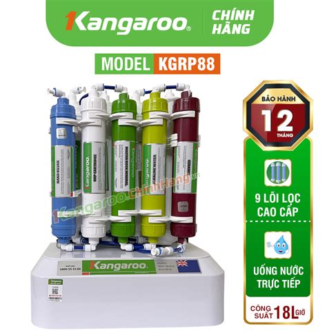 Máy lọc nước Kangaroo KGRP88 9 Lõi Lọc Tổng Chung Cư