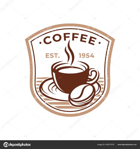 Coffee Logo Design Vector Illustration Retro Vintage Coffee Logo Vector