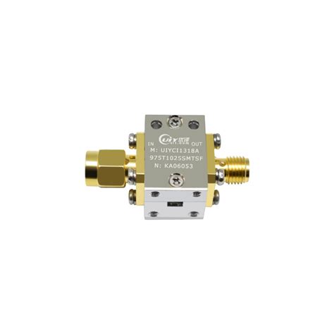 Uiy 8~12ghz X Band Rf Coaxial Isolator With Insertion Loss 0 5db Rf Isolator And Coaxial Isolator