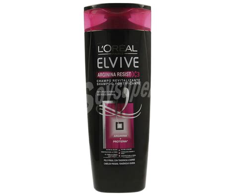 Elvive L Oréal Paris Champú fortificante con arginina 400 mililitros