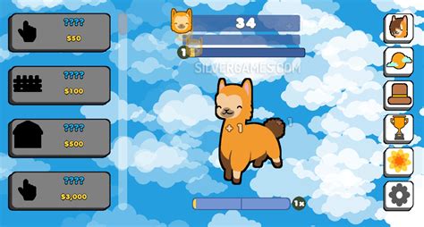 Lhama Clicker 在 SilverGames 在线玩