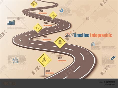 Business Road Map Vector Photo Free Trial Bigstock