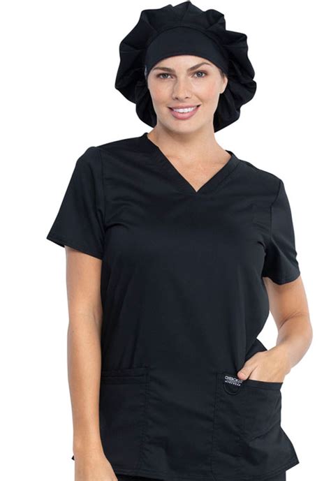 Cherokee Wokwear Scrubs Unisex Bouffant Scrubs Hat Cherokee Scrubs