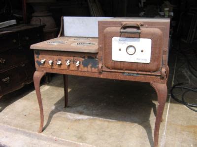 Vintage Hotpoint Electric Stove Antique Price Guide Details Page