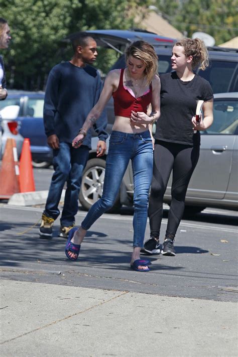 Amber Heard On The Set Of Gully In Los Angeles 03282018 Hawtcelebs
