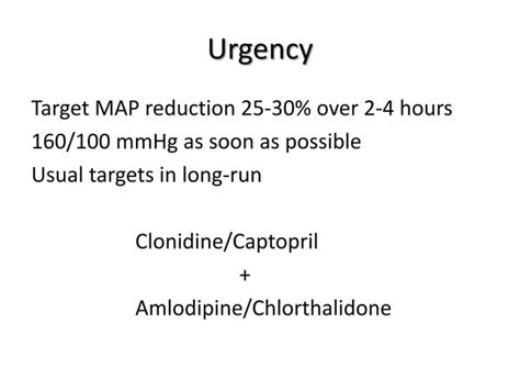 Management Of Hypertensive Crisis Ppt