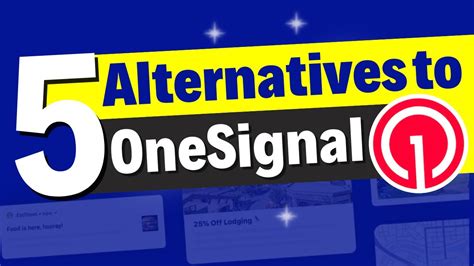 Top 5 Free Alternatives To Onesignal Best Push Notification Services For Websites Youtube