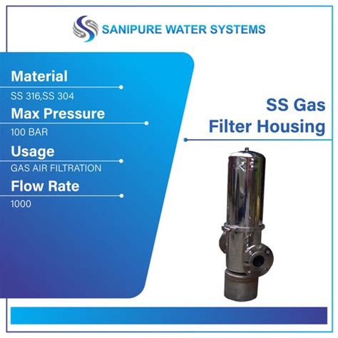 Ss Gas Filter Housing Manufacturer Supplier In Mumbai At Latest Price