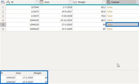 creating values for each date using power bi query formula enterprise dna