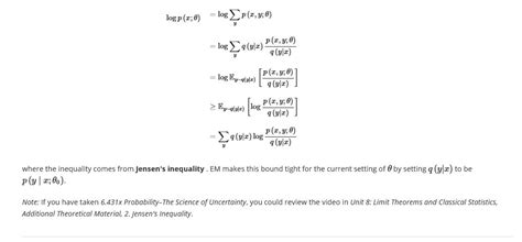 Solved EM Algorithm Bookmark This Page Consider The Chegg