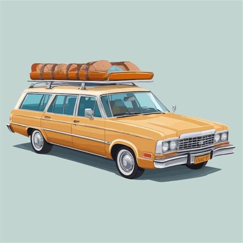 Premium Vector Station Wagon Car Vector On A White Background