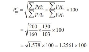 Weighted Index Numbers