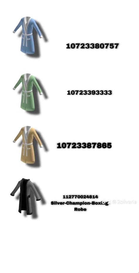 Spa Robe Clothes Roblox Roblox Coding Clothes Roblox Codes