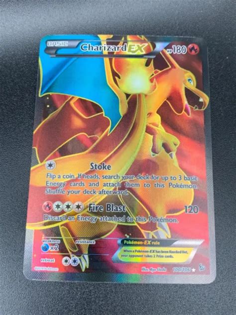 CHARIZARD EX Full Art Ultra Rare XY Flashfire Pokemon NM PicClick CA