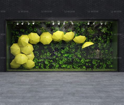 橱窗 商品展示柜模型 橱窗展示模型库 Cinema 4dc4d模型下载 Cg模型网