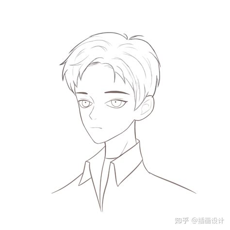 磨金石教育7种常见的男生发型画法 知乎