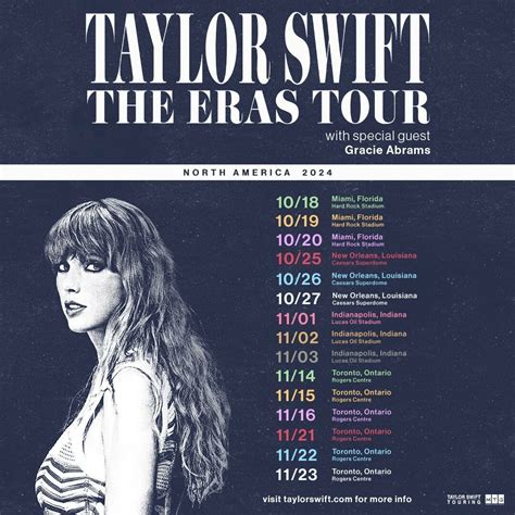 taylor swift announces 6 toronto tour dates register now to get tickets