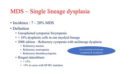 Myelodysplastic Syndromepptx