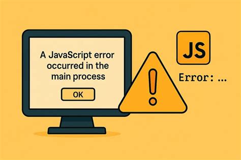A Javascript Error In The Main Process How To Fix It Iizituts