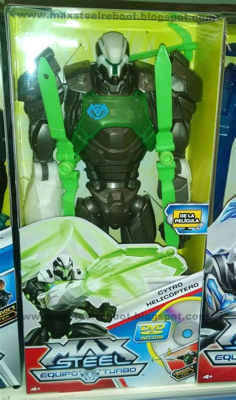 Max Steel Reboot Max Steel 2016 Figuras Básicas Con Accesorio Y Dvd