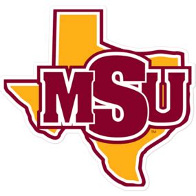 Midwestern State Mustangs NCAA Logo Sticker