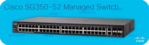 Cisco SG Managed Switch Gigabit Ethernet RJ Ports SFP Slots Gigabit